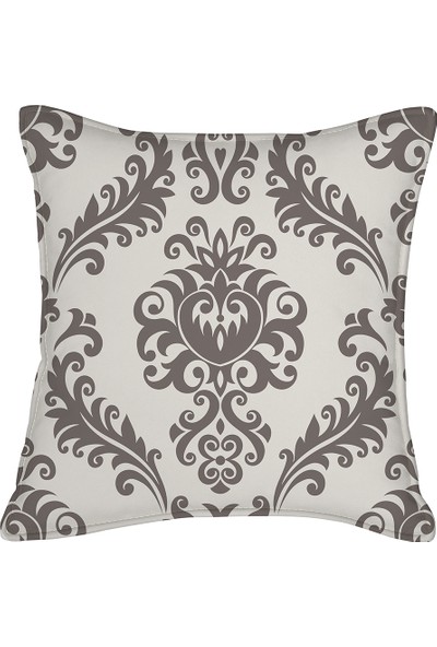 Mapka Home 3D Çift Yüz Digital Baskılı 43 x 43 cm Dekoratif Yastık