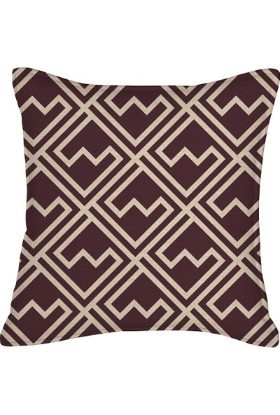 Mapka Home 3D Çift Yüz Digital Baskılı 43 x 43 cm Dekoratif Yastık