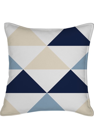 Mapka Home 3D Çift Yüz Digital Baskılı 43 x 43 cm Dekoratif Yastık