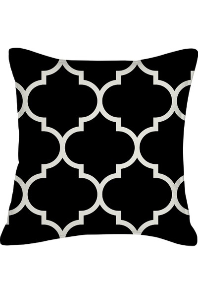 Mapka Home 3D Çift Yüz Digital Baskılı 43 x 43 cm Dekoratif Yastık