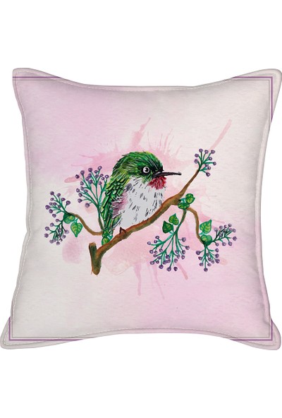 Mapka Home 3D Çift Yüz Digital Baskılı 43 x 43 cm Dekoratif Yastık