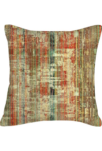 Mapka Home 3D Çift Yüz Digital Baskılı 43 x 43 cm Dekoratif Yastık