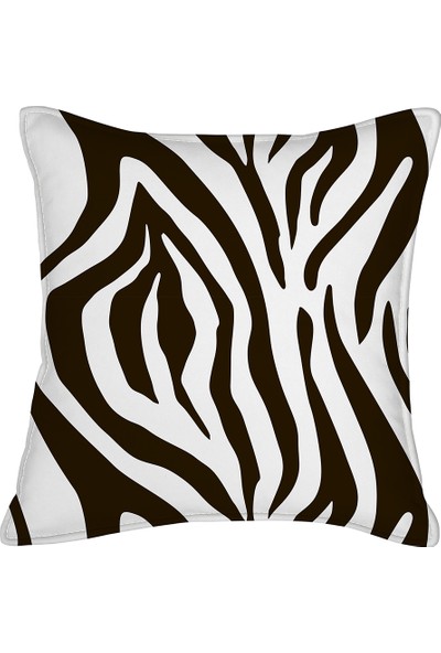 Mapka Home 3D Çift Yüz Digital Baskılı 43 x 43 cm Dekoratif Yastık