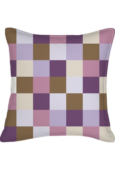 Mapka Home 3D Çift Yüz Digital Baskılı 43 x 43 cm Dekoratif Yastık