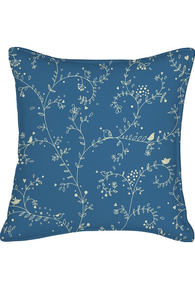 Mapka Home 3D Çift Yüz Digital Baskılı 43 x 43 cm Dekoratif Yastık