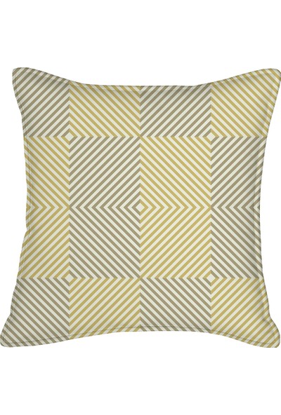 Mapka Home 3D Çift Yüz Digital Baskılı 43 x 43 cm Dekoratif Yastık