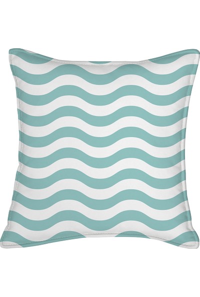 Mapka Home 3D Çift Yüz Digital Baskılı 43 x 43 cm Dekoratif Yastık