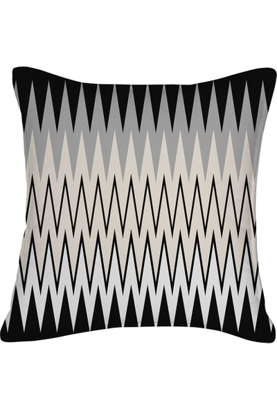 Mapka Home 3D Çift Yüz Digital Baskılı 43 x 43 cm Dekoratif Yastık