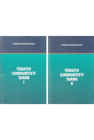 Türkiye Cumhuriyeti Tarihi Cilt 1-2 - Durmuş Yalçın Türkiye Cumhuriyeti Tarihi Cilt 1-2 - Durmuş Yalçın