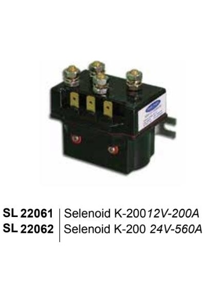 Selenoid K-200 24V-560A