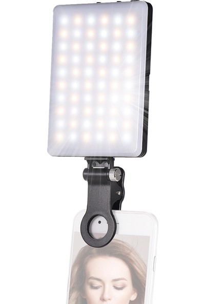 Auvc 4W Şarj Edilebilir LED Selfie Işığı (Yurt Dışından) Auvc 4W Şarj Edilebilir LED Selfie Işığı (Yurt Dışından)