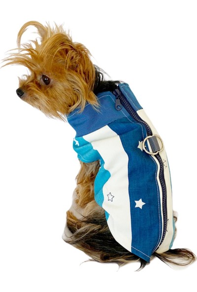 Kemique Blue Stars Su Itici Yağmurluk Köpek Yağmurluğu Kemique Blue Stars Su Itici Yağmurluk Köpek Yağmurluğu