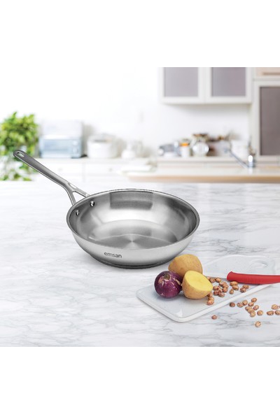 Emsan Demre Çelik Tava 24 cm