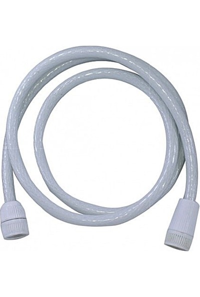 Biotech Pvc Plastik Duş Hortumu 150 cm Örgülü Elektrikli Şofben Hortumu