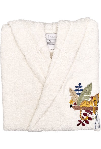 Karaca Home Bummer 6-8 Yaş Çocuk Bornozu - Offwhite