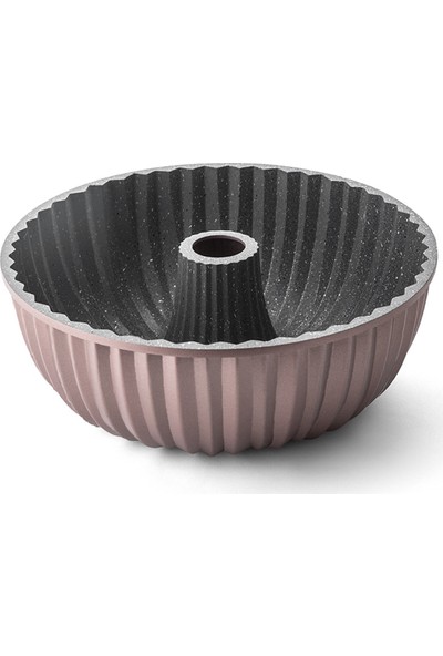 Emsan Griss Hard 24 cm Döküm Kek Kalıbı Golden Pink