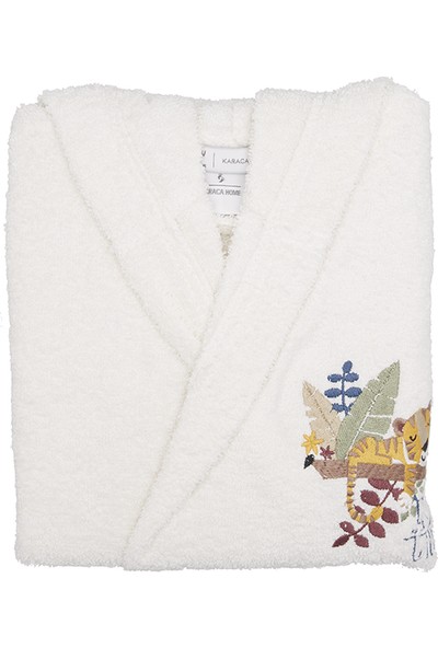 Karaca Home Bummer 4-6 Yaş Çocuk Bornozu - Offwhite
