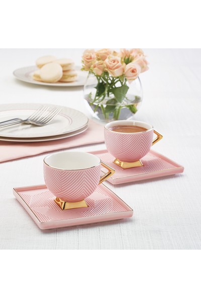 Karaca Art Deco 2 Kişilik Kahve Fincan Takımı 90 ml