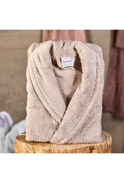 Karaca Home Charm Exclusive Bej Bornoz S/M