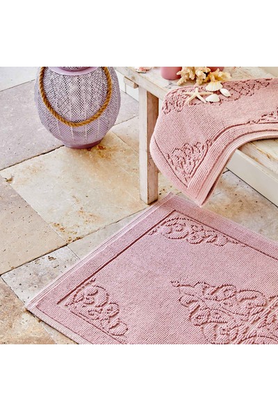 Karaca Home Milly Pudra 2li Paspas Set Karaca Home Milly Pudra 2li Paspas Set