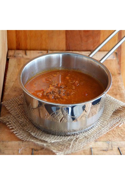 Emsan Demre 14 cm Paslanmaz Çelik Sos Tenceresi ( Kapaksız )