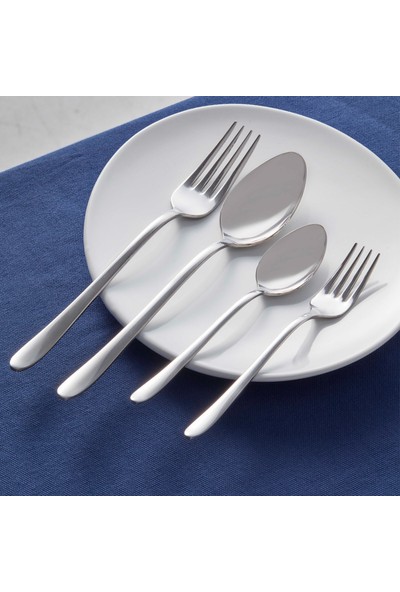 Karaca Cobie 12 Kişilik 60 Parça Çatal Kaşık Seti