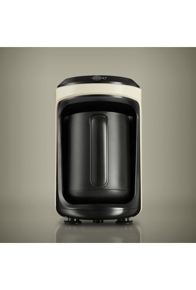 Karaca Hatır Hüp Türk Kahve Makinesi Krem