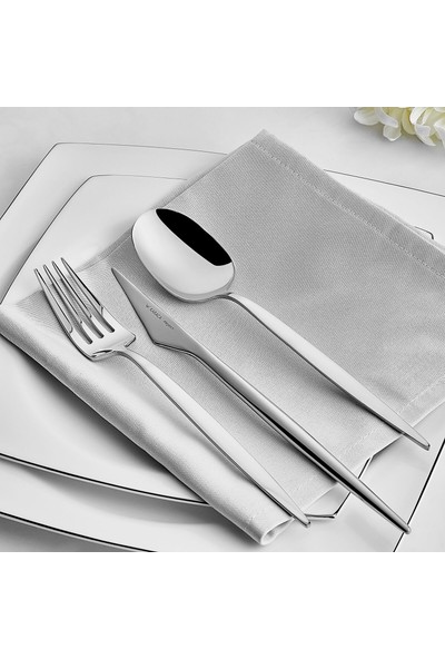 Karaca Thor 84 Parça 12 Kişilik Çatal Kaşık Bıçak Takımı Elegance Kutulu