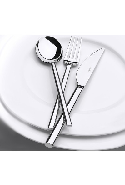 Jumbo 8100 84 Parça 12 Kişilik Çatal Kaşık Bıçak Takımı