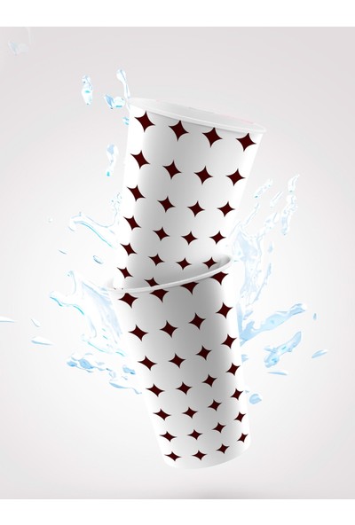 The Buy Box Karton Bardak Sızdırmaz Dayanıklı 7 Oz 250'LI