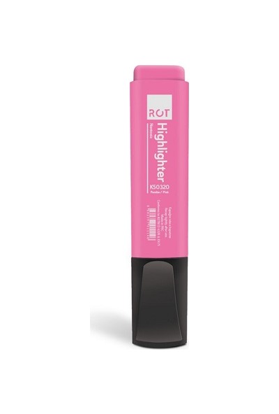 Rot Fosforlu Kalem Yeşil 5mm 10'lu Pembe Rot Fosforlu Kalem Yeşil 5mm 10'lu Pembe