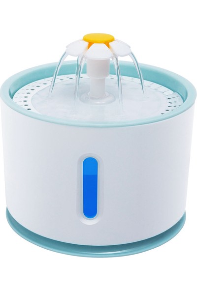 Kakusan LED Elektrikli USB ile 2.4 lt Otomatik Pet Kedi Su Çeşmesi
