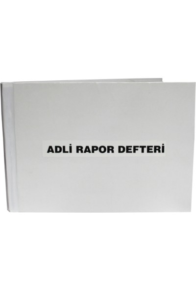 Gülşen Kırtasiye Adli Rapor Kayıt Defteri Gülşen Kırtasiye Adli Rapor Kayıt Defteri