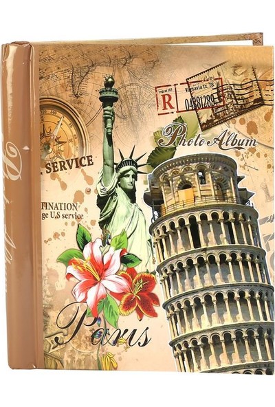 Nobbystar 20 Yaprak 24x29 Cm. Yapışkanlı Piza Kulesi Desenli Manyetik Fotoğraf Albümü Nobbystar 20 Yaprak 24x29 Cm. Yapışkanlı Piza Kulesi Desenli Manyetik Fotoğraf Albümü