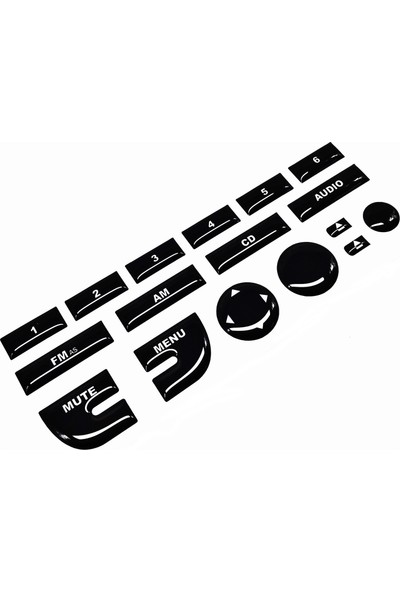 Fiat linea Teyp Tuş Takımı Piano Black Kaplama