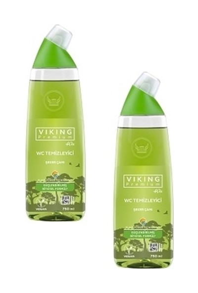 Viking Premium Wc Temizleyici Şeker Çamı 750 ml - 2 'li Viking Premium Wc Temizleyici Şeker Çamı 750 ml - 2 'li