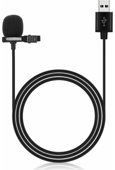 Lavalıer JH-044 USB Girişli Yaka Mikrofonu Lavalıer JH-044 USB Girişli Yaka Mikrofonu