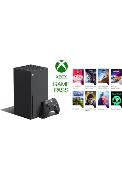 Microsoft Xbox Series x Oyun Konsolu Siyah 1 Tb + 3 Ay Gamepass ( Microsoft Türkiye Garantili ) Microsoft Xbox Series x Oyun Konsolu Siyah 1 Tb + 3 Ay Gamepass ( Microsoft Türkiye Garantili )