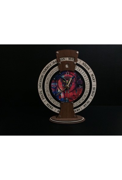 Gift Box Baykuş Sonsuz Takvimli Saat (Maya Takvimi)