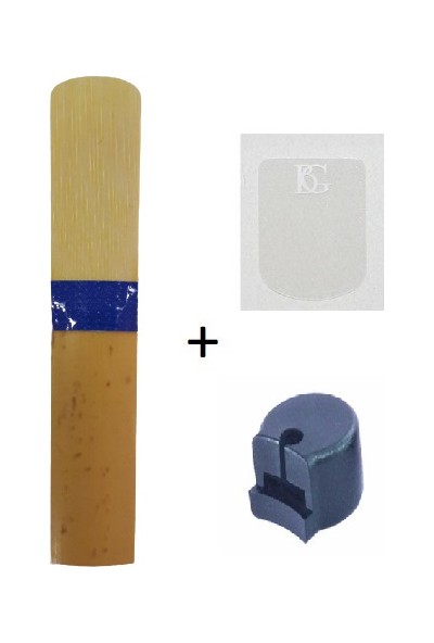 Masterwork Mavi Kuşak - Klarnet Kamışı 1 Numara + Dişlik 0.4 mm Bg Franck + Parmaklık Masterwork Mavi Kuşak - Klarnet Kamışı 1 Numara + Dişlik 0.4 mm Bg Franck + Parmaklık