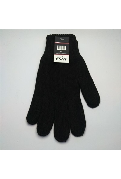 Esin Erkek Yün Triko Kıvrık Konçlu Eldiven Esin Erkek Yün Triko Kıvrık Konçlu Eldiven