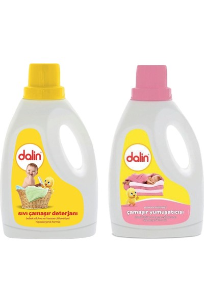 Dalin Bebek Yumuşatıcı & Sıvı Deterjan 1500 Ml Dalin Bebek Yumuşatıcı & Sıvı Deterjan 1500 Ml