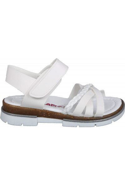 Şirin Bebe 201-4 (31-36 Arası) Beyaz Çocuk Sandalet Şirin Bebe 201-4 (31-36 Arası) Beyaz Çocuk Sandalet