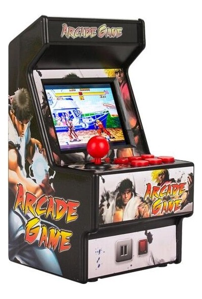 Yukka Siyah Mini Arcade Oyun Konsolu (Yurt Dışından)