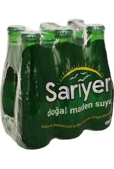 Sarıyer Maden Suyu 6x200 ml Sarıyer Maden Suyu 6x200 ml