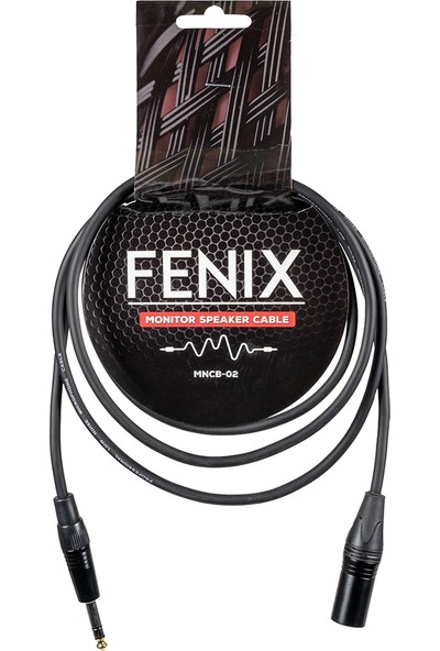 Fenix Mncb-02 Stüdyo Monitörleri Için Trs/xlr Kablo Fenix Mncb-02 Stüdyo Monitörleri Için Trs/xlr Kablo