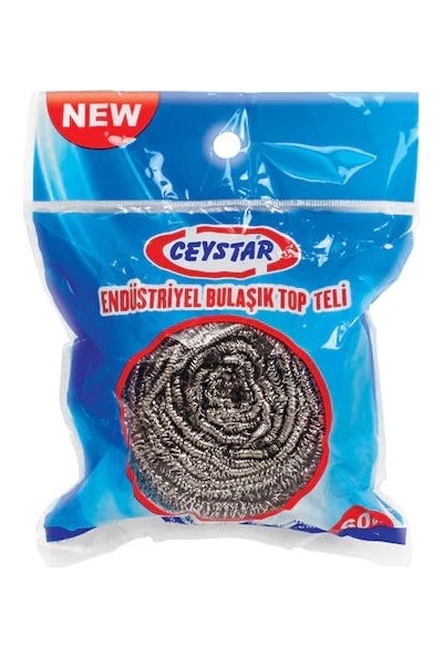 Ceystar Endüstriyel Bulaşık Top Teli 60 gr