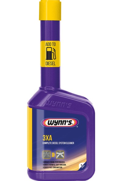 Wynn's 3xa Complete Diesel System Cleaner - 3 Etkili Dizel Sistem Yakıt Katığı / Katkısı Wynn's 3xa Complete Diesel System Cleaner - 3 Etkili Dizel Sistem Yakıt Katığı / Katkısı