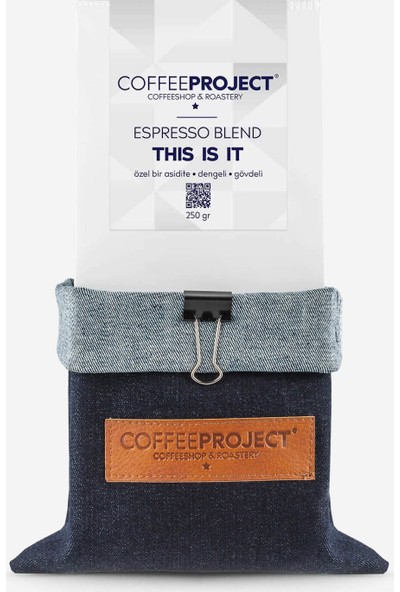Coffee Project – Espresso Blend 250 gr Çekirdek Coffee Project – Espresso Blend 250 gr Çekirdek