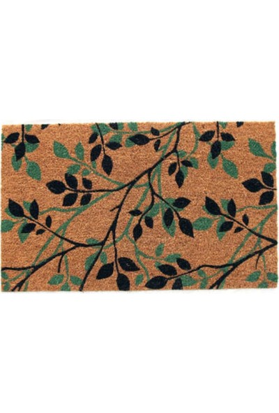 Lalavis Gölge Yaprakları Desen Paspas 40 x 70 cm